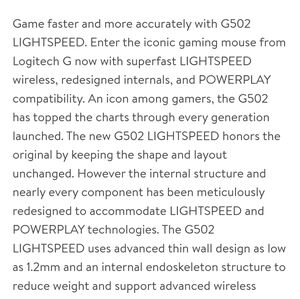 Logitech | Computers, Laptops & Parts | Logitech G52 Lightspeed ...